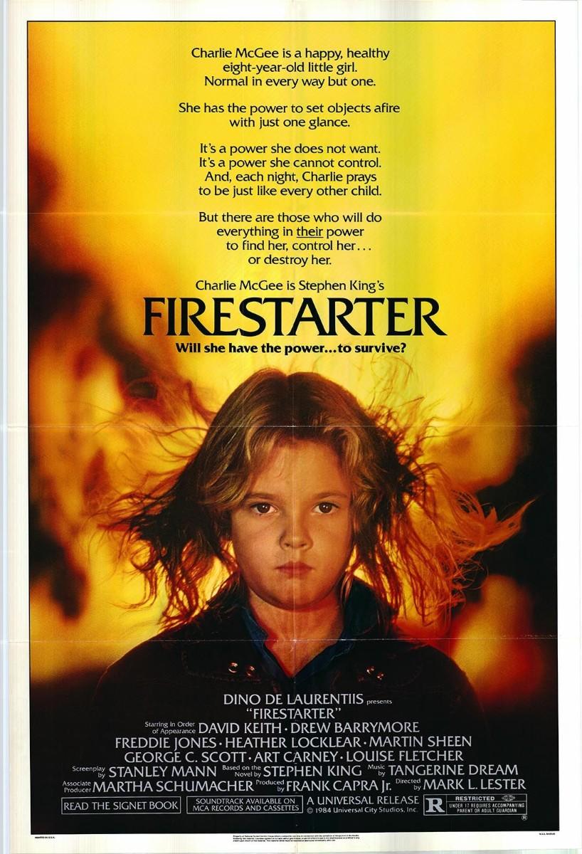 Firestarter Original 1984 Vintage One Sheet Poster | EstateSales.org