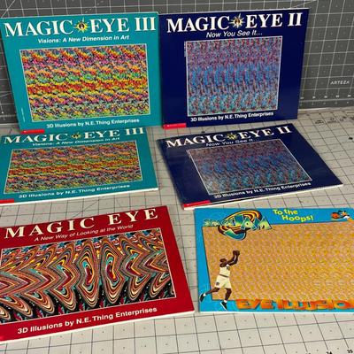 Magic Eye Books, 3D illusions | EstateSales.org