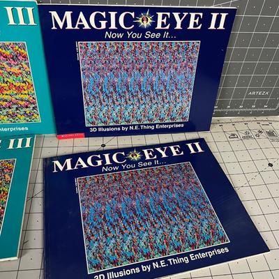 Magic Eye Books, 3D illusions | EstateSales.org
