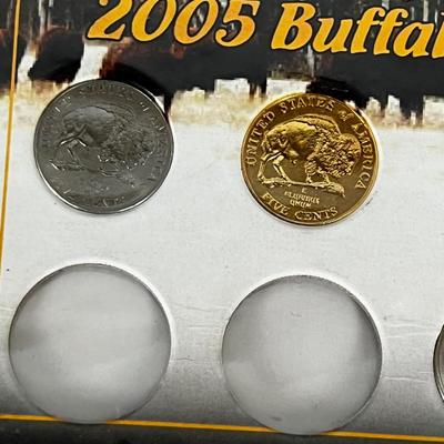 Complete 2005 Buffalo Coin Set with COA | EstateSales.org