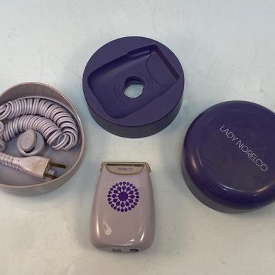 Retro Vintage Lady Norelco Electric Shaver Razor | EstateSales.org