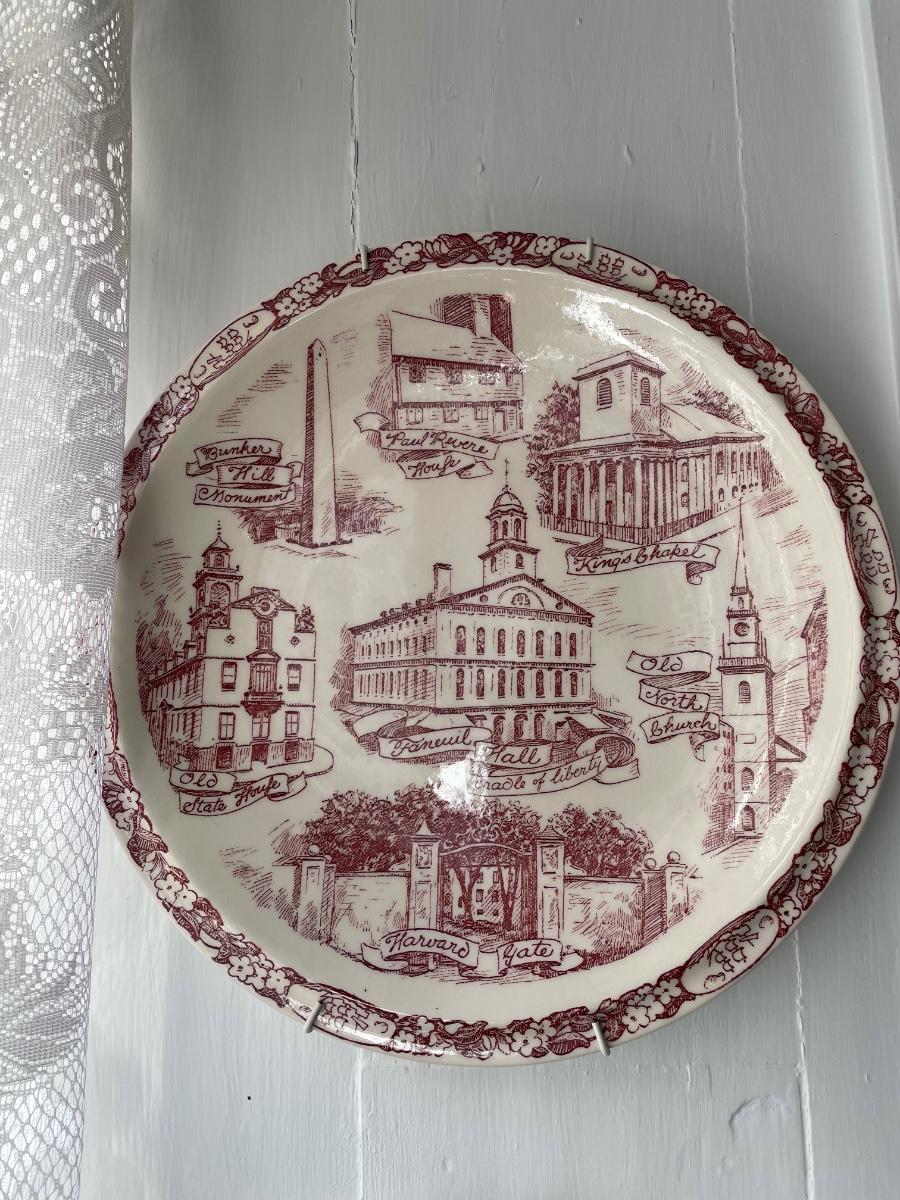 Vintage Boston Souvenir Plate | EstateSales.org