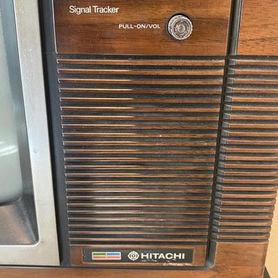 Vintage Hitachi Turn Dial Signal Tracker TV Retro Gaming | EstateSales.org