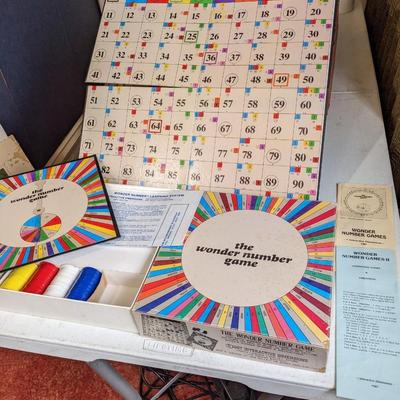 The Wonder Number Game 1987 Math Game Homeschool Educational ...