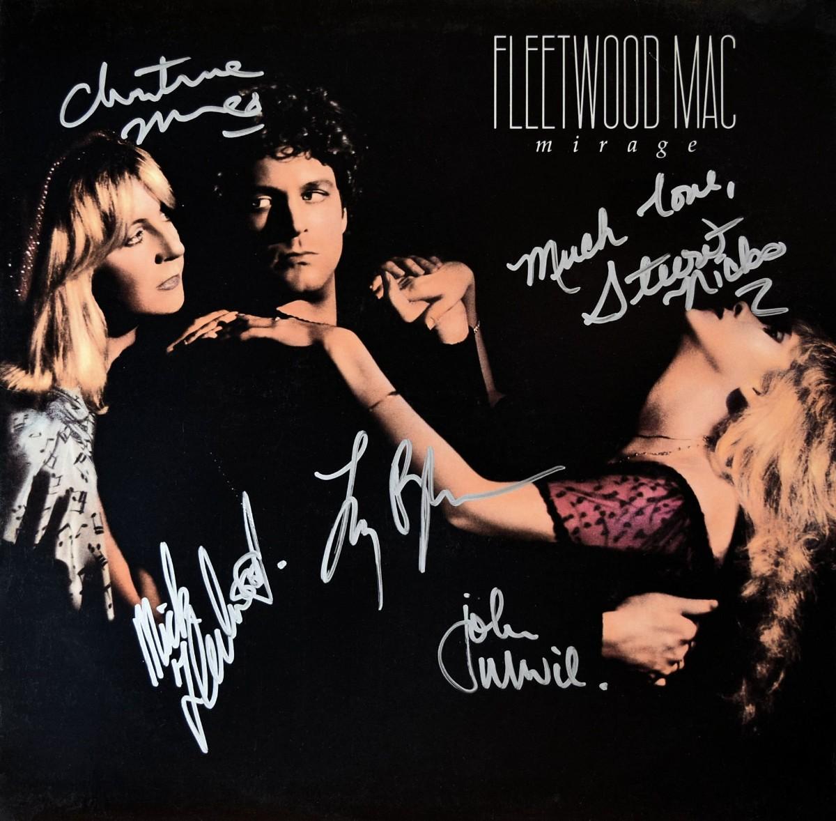 Fleetwood Mac signed Mirage album | EstateSales.org