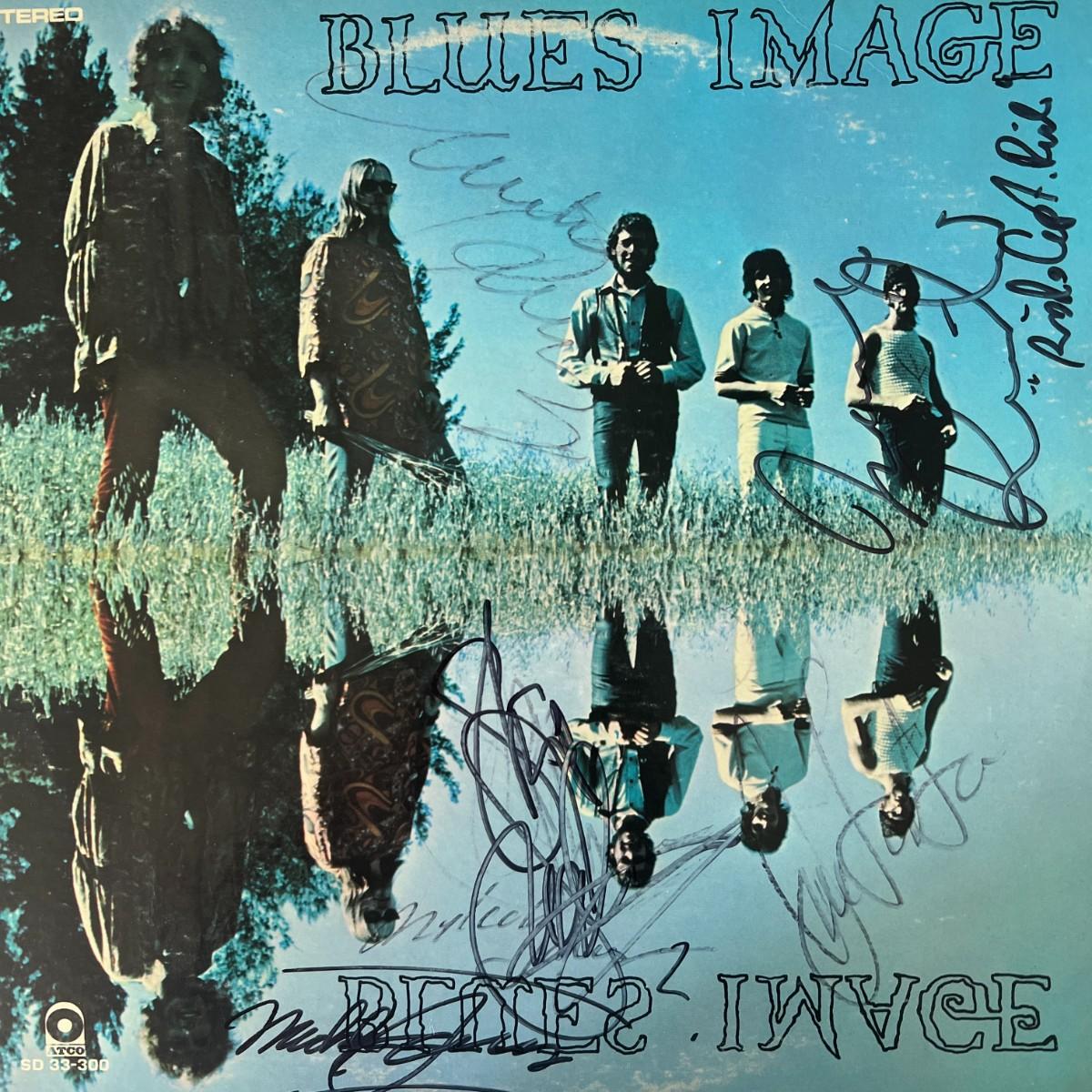 Blues Image signed album | EstateSales.org