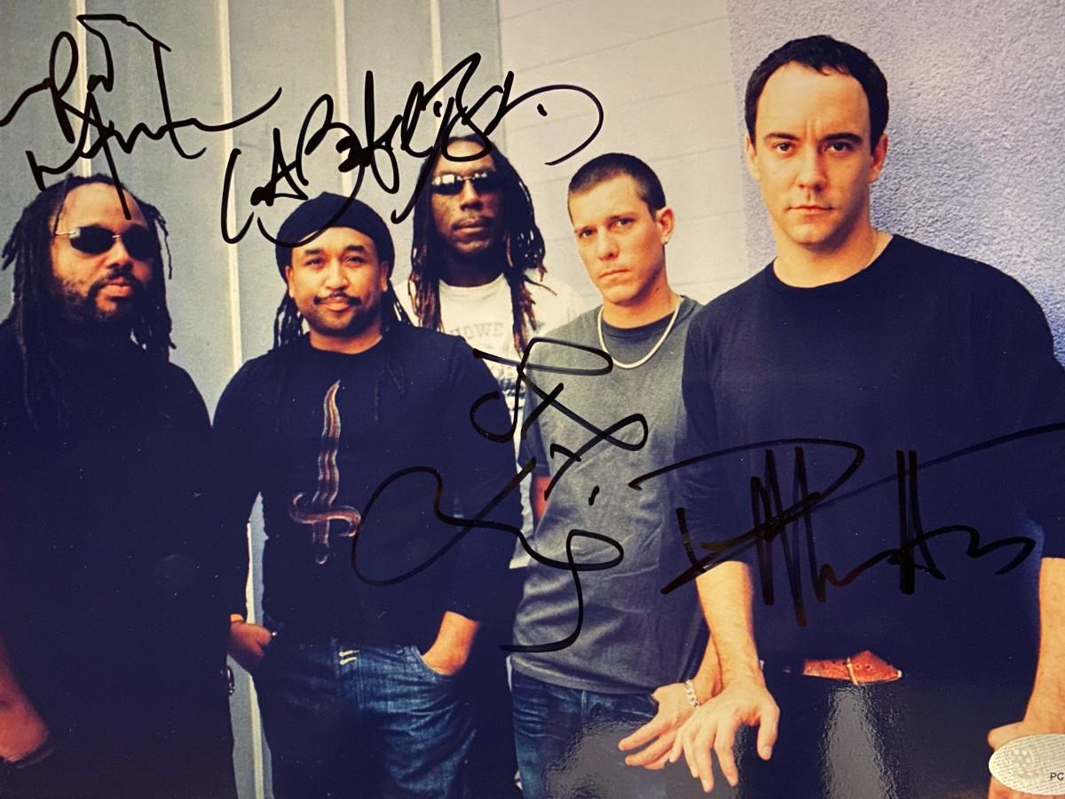 Dave Matthews Band signed photo | EstateSales.org