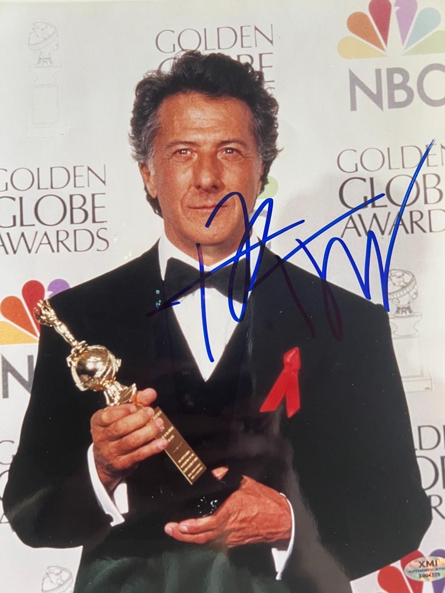 Dustin Hoffman signed photo. GFA authenticated | EstateSales.org