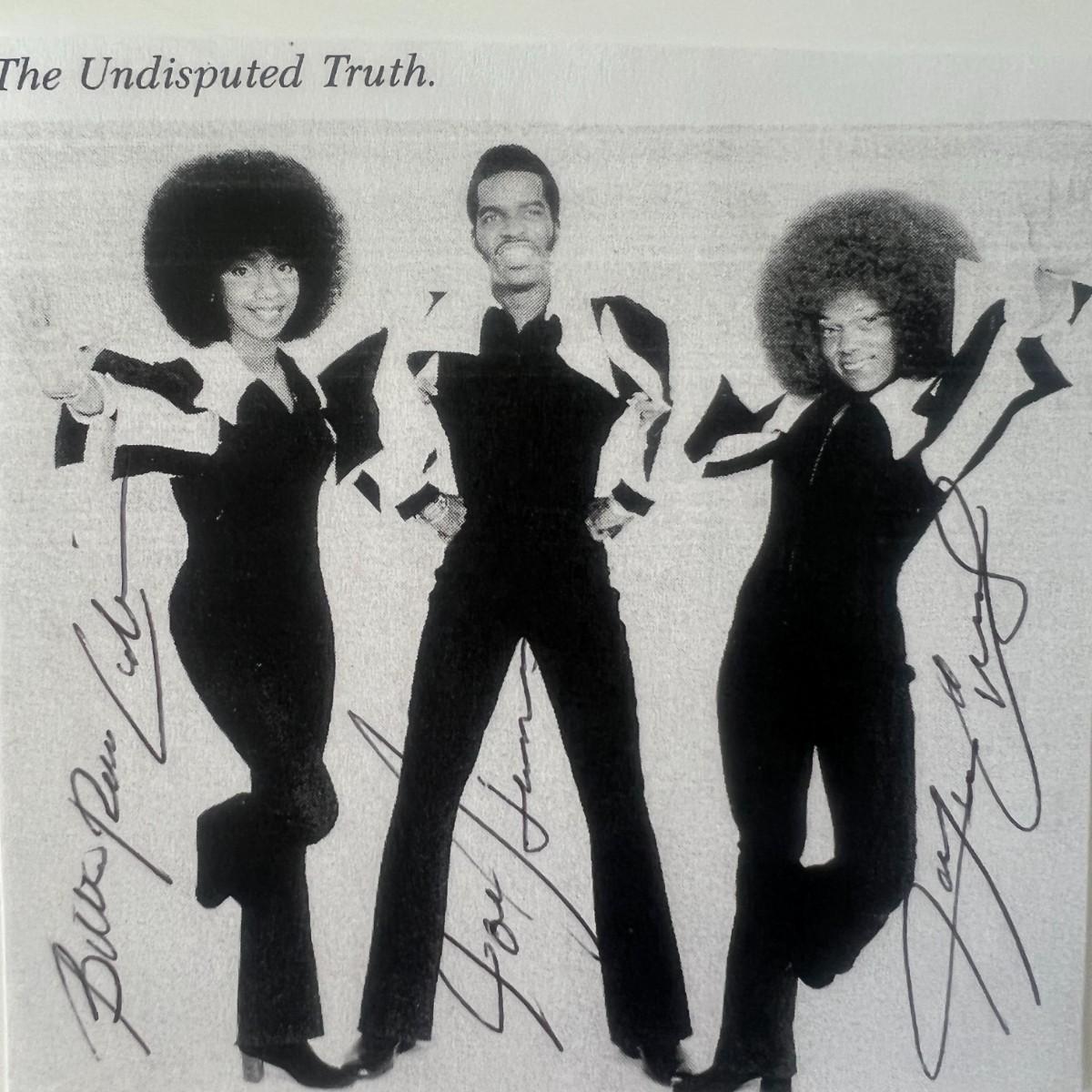 The Undisputed Truth signed photo | EstateSales.org