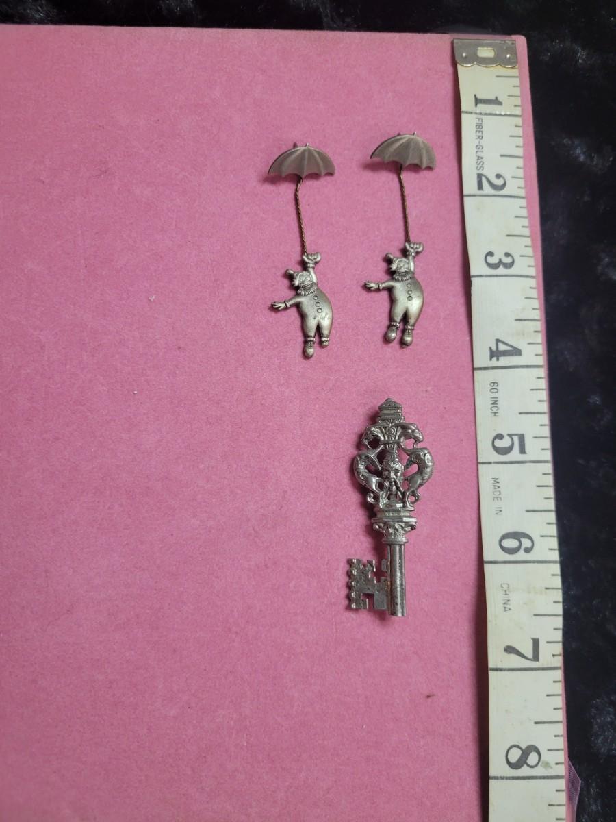 Vintage JJ Clown Pins/Key Pin | EstateSales.org