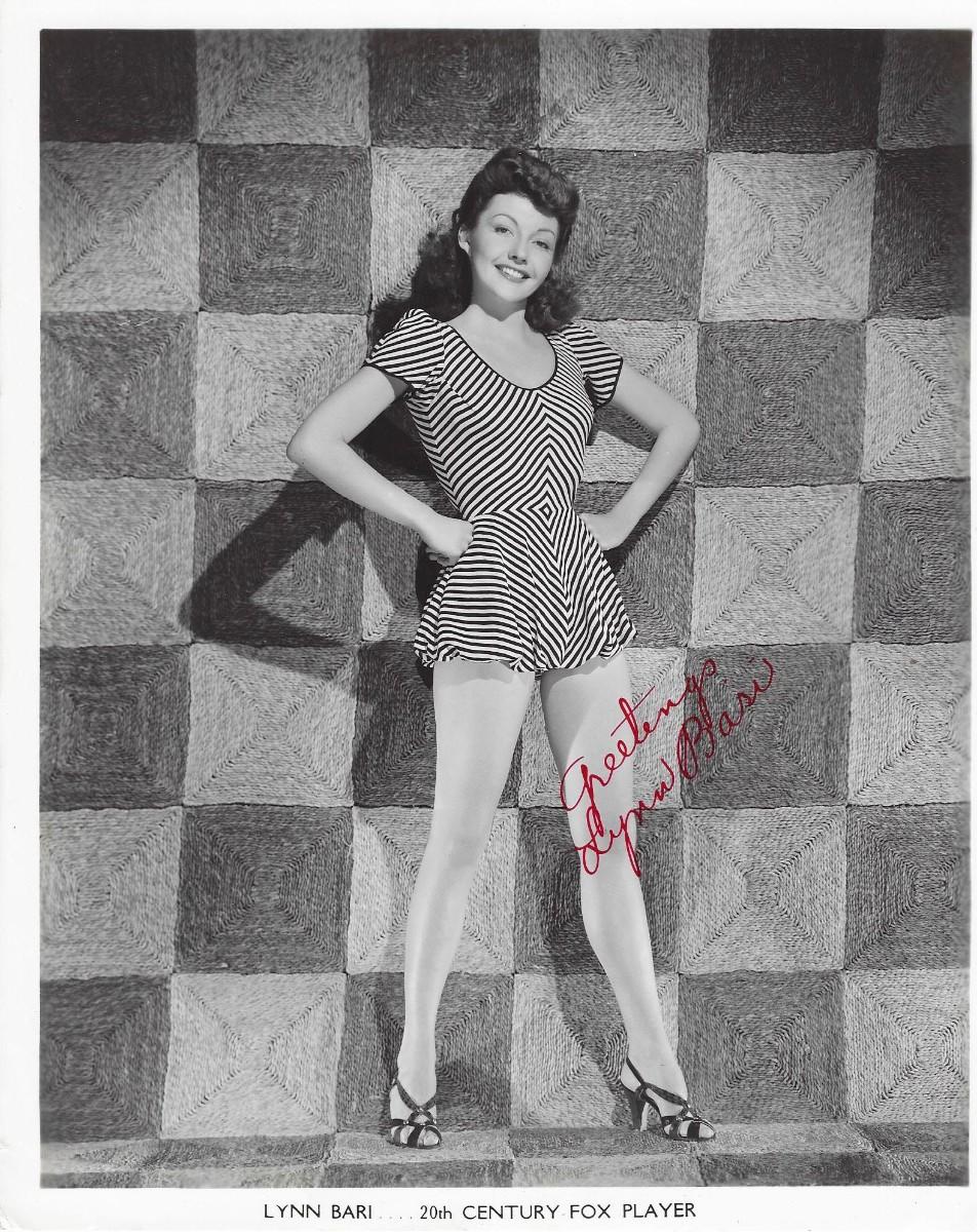 Lynn Bari signed photo | EstateSales.org