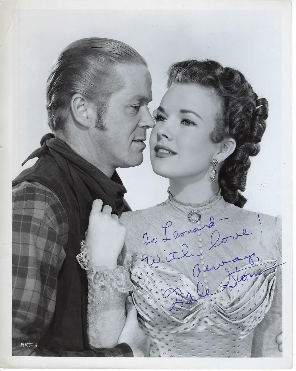 Gale Storm Signed Photo | EstateSales.org
