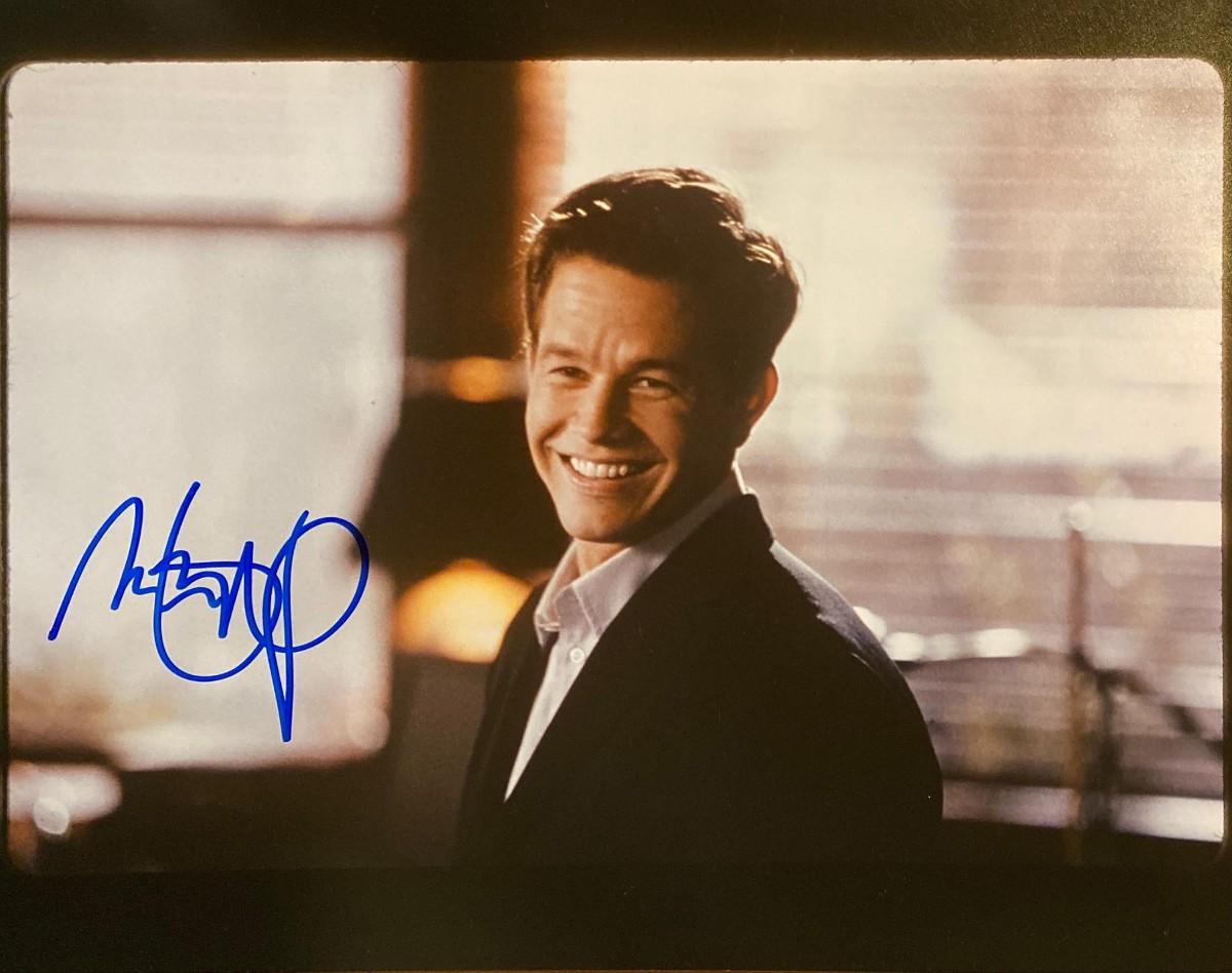 Mark Wahlberg signed photo | EstateSales.org