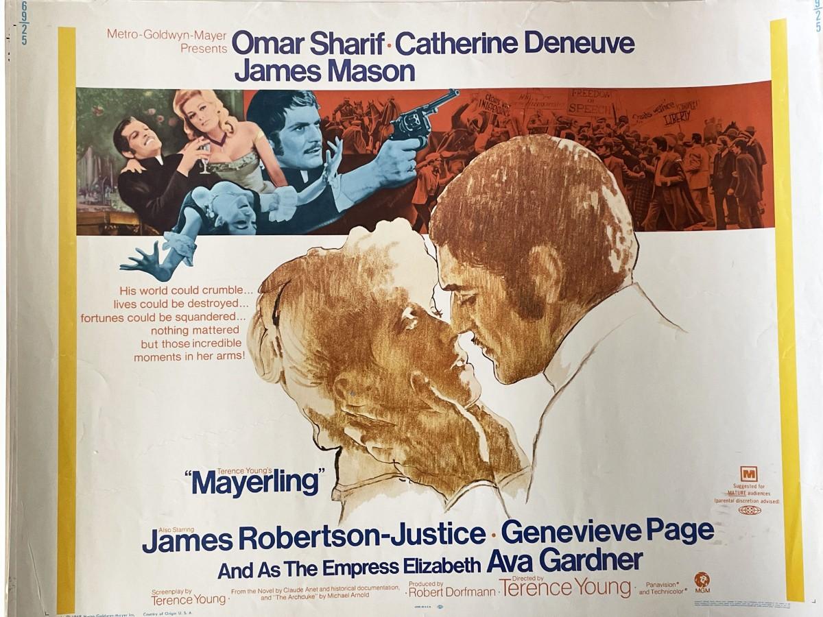 Mayerling 1968 movie poster | EstateSales.org