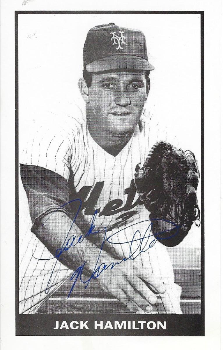 Jack Hamilton signed post card | EstateSales.org