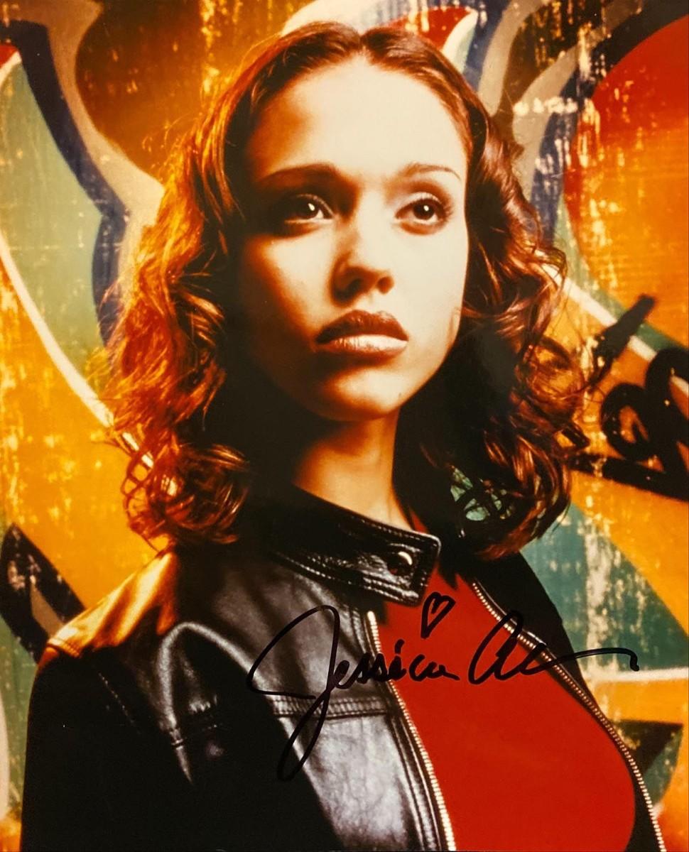 Dark Angel Jessica Alba signed photo | EstateSales.org