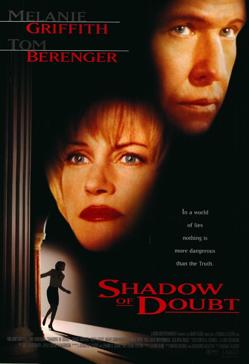 Shadow of Doubt 1989 one sheet poster | EstateSales.org