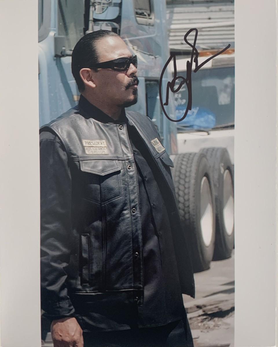 Emilio Rivera Sons of Anarchy signed photo | EstateSales.org