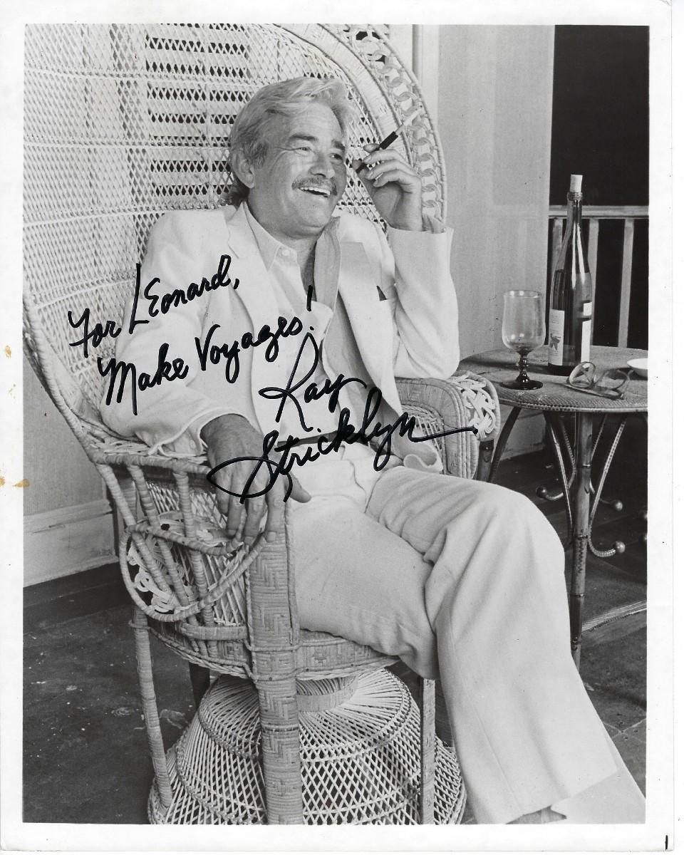 Ray Stricklyn Signed Photo | EstateSales.org