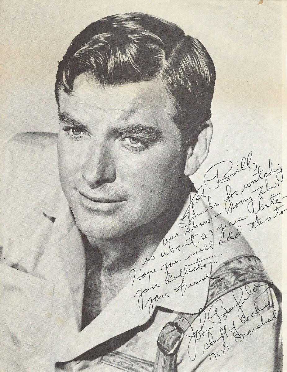 John Bromfield signed photo | EstateSales.org