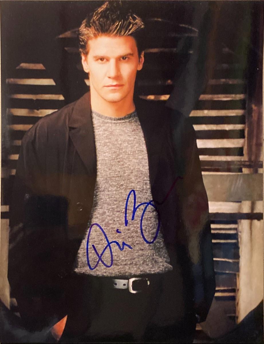 David Boreanaz signed photo | EstateSales.org