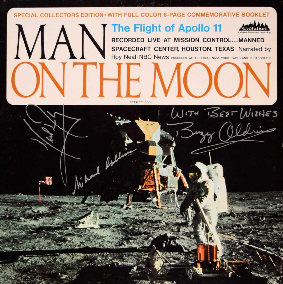 Apollo XI Man On The Moon soundtrack album | EstateSales.org