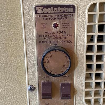Vintage Koolatron Electronic Refrigerator and Food Warmer Model P34A ...