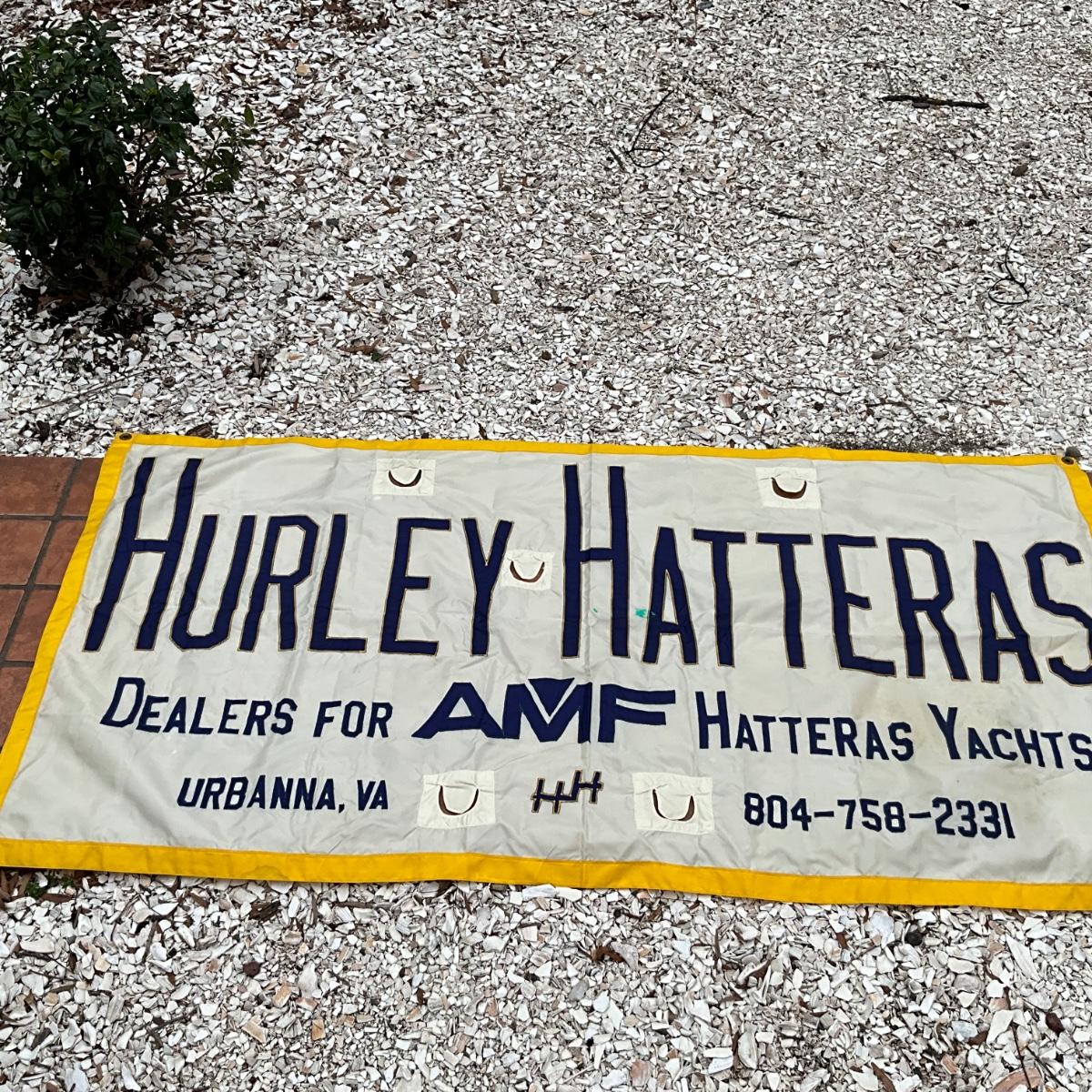 422 Hurley Hatteras Yachts Flag | EstateSales.org