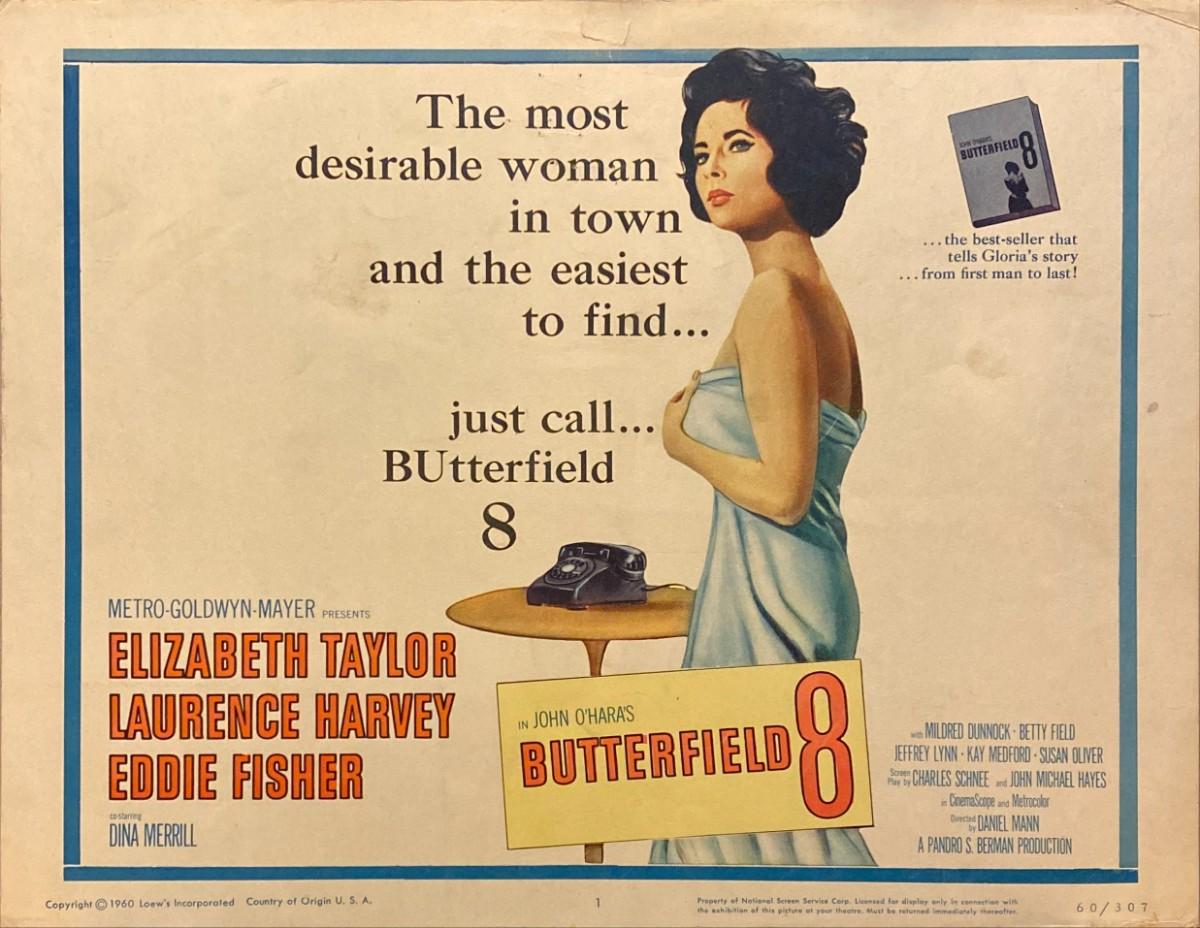 BUtterfield 8 lobby card | EstateSales.org