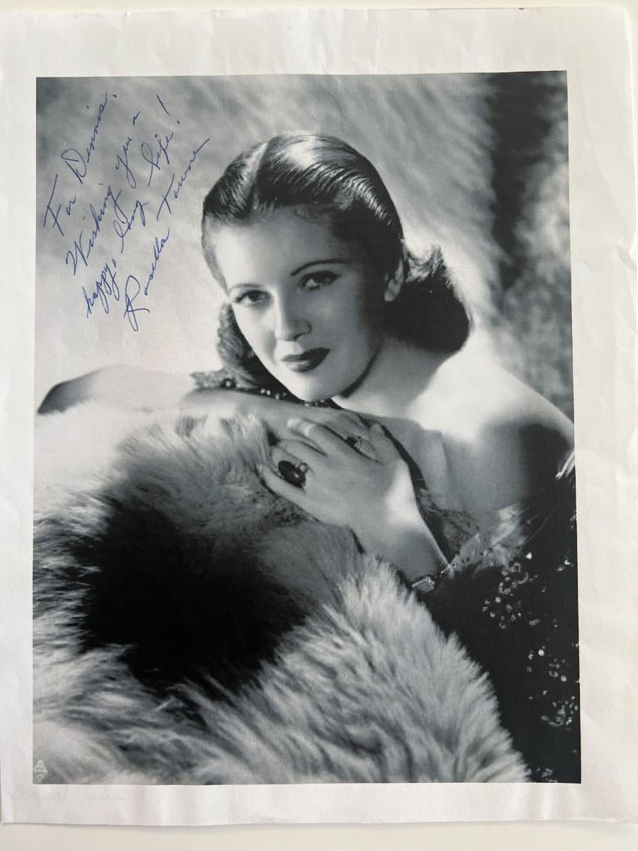 Rosella Towne signed photo | EstateSales.org