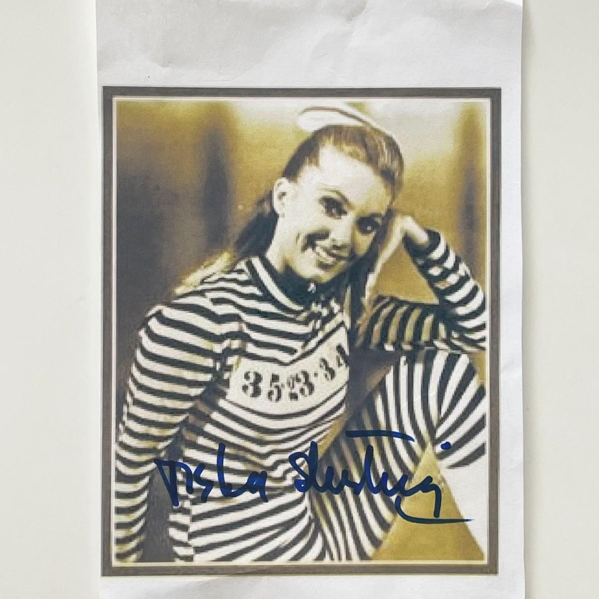 Tisha Sterling signed photo | EstateSales.org