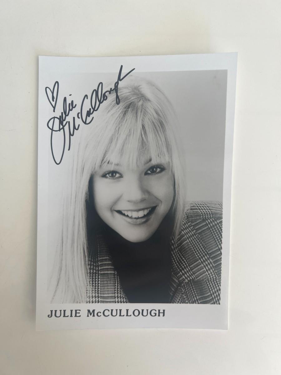 Julie McCullough signed photo | EstateSales.org