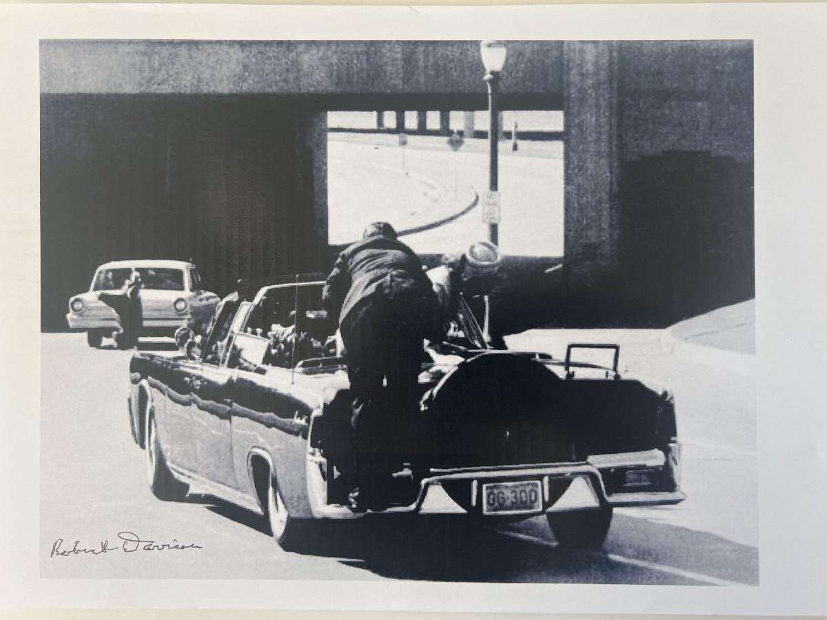 JFK Assassination signed photo | EstateSales.org