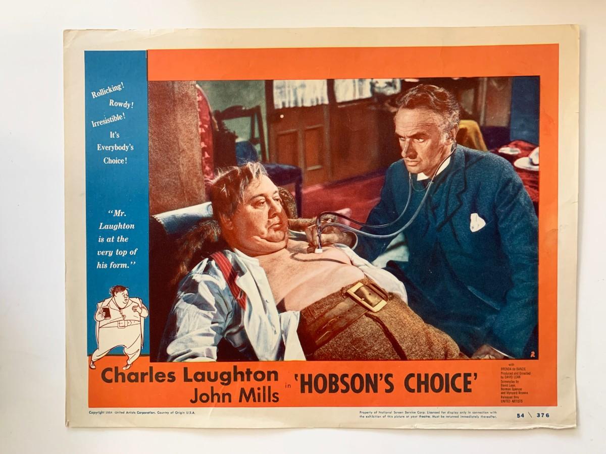Hobson's Choice 1954 lobby card | EstateSales.org