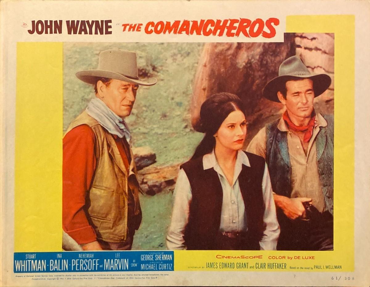 1961 The Comancheros lobby card | EstateSales.org
