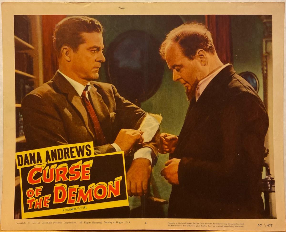 Curse of the Demon 1957 lobby card | EstateSales.org