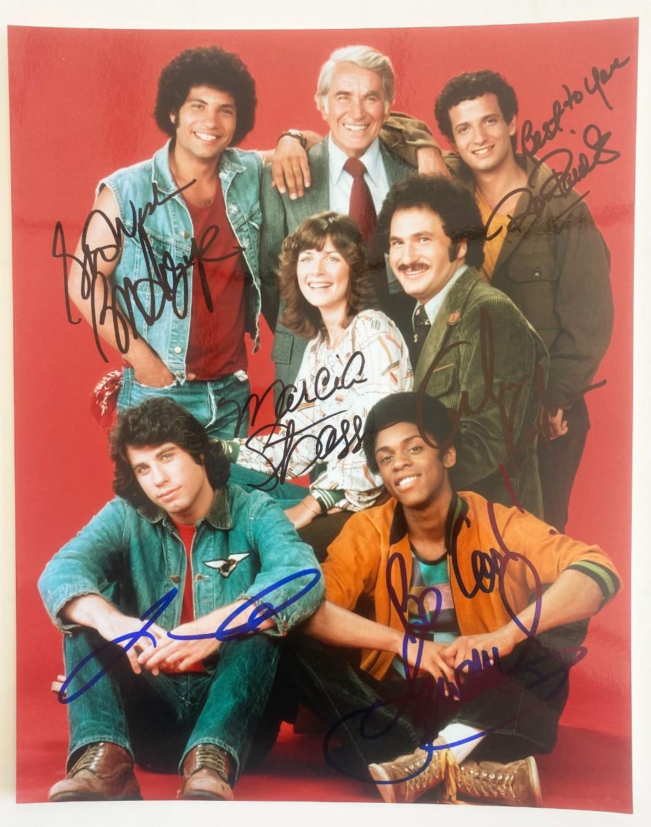 Welcome Back, Kotter cast signed photo | EstateSales.org