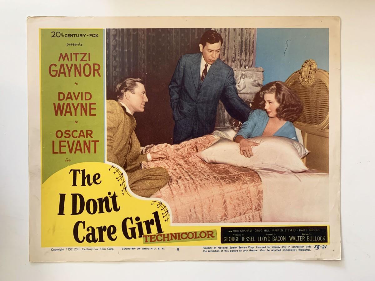The I Don't Care Girl 1953 lobby card | EstateSales.org