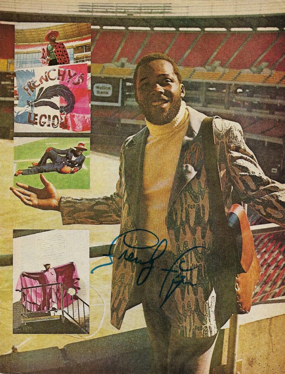 John "Frenchy" Fuqua signed magazine photo | EstateSales.org