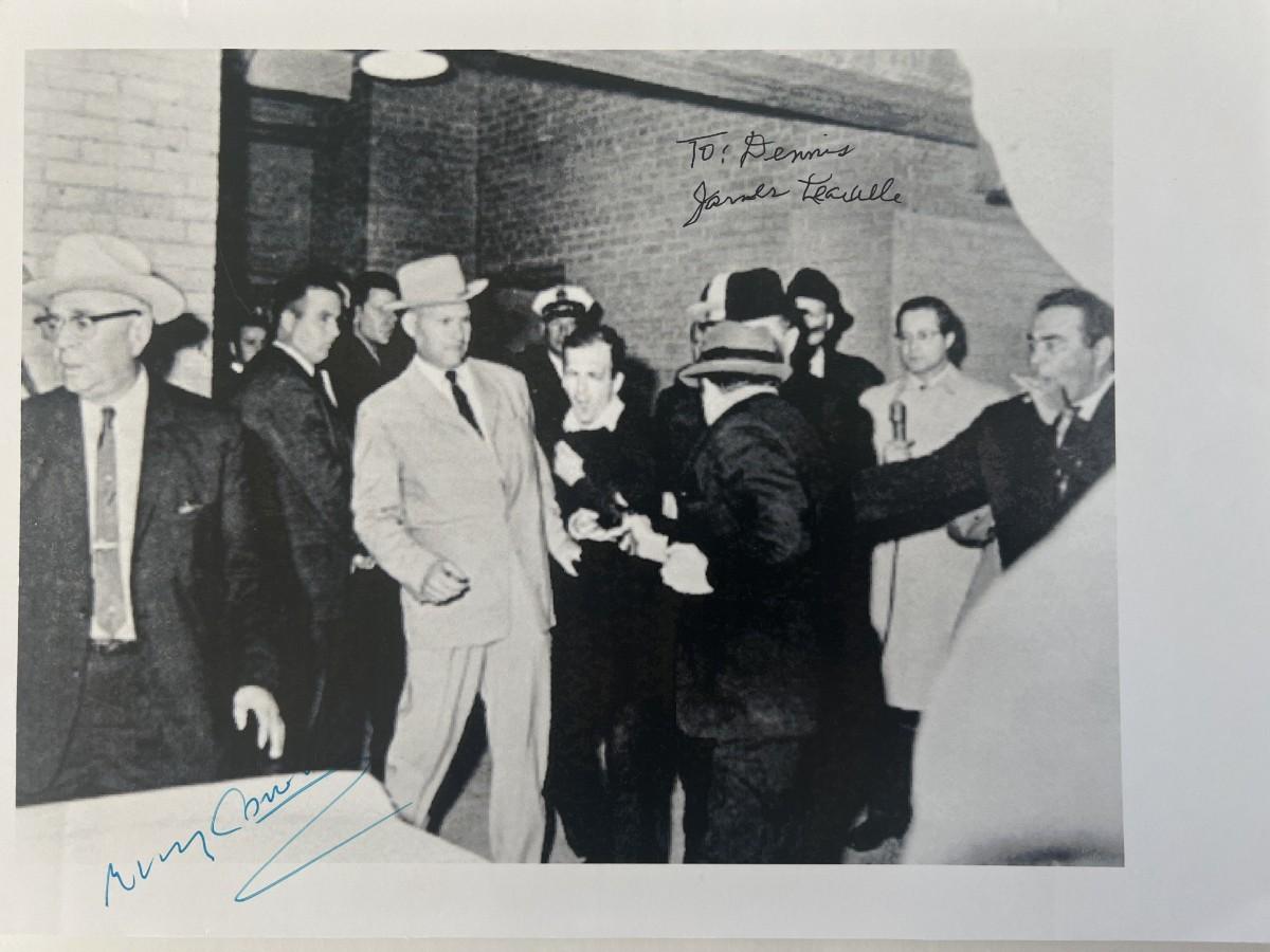 JFK Assassination Jim Leavelle signed photo | EstateSales.org