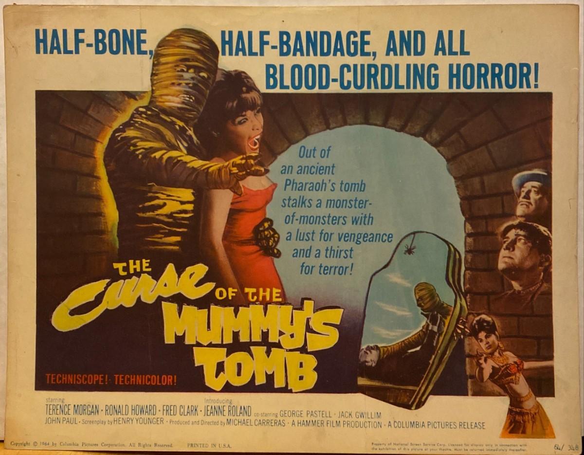 The Curse of the Mummy's Tomb 1964 lobby card | EstateSales.org
