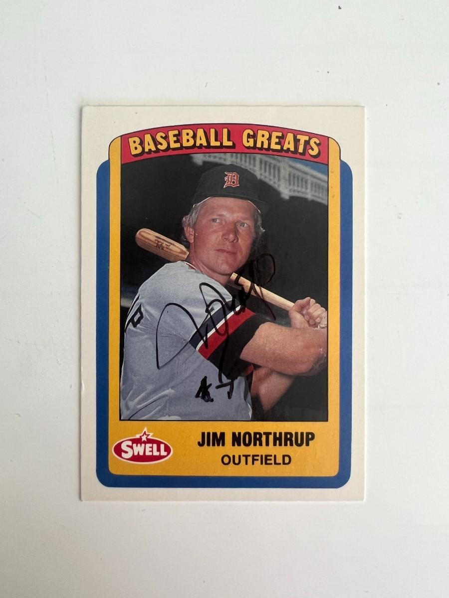 Baltimore Orioles Jim Northrup signed trading card | EstateSales.org
