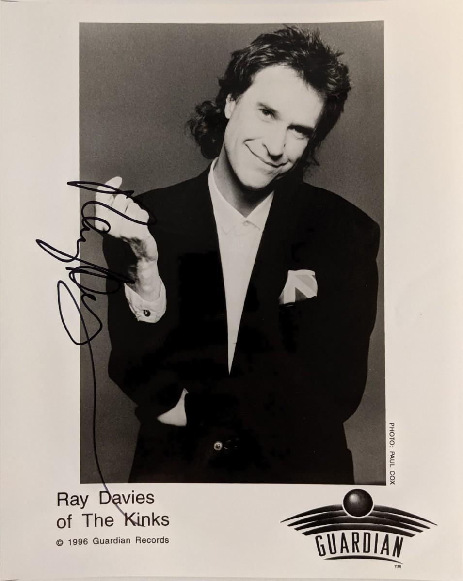 The Kinks Ray Davies signed photo | EstateSales.org