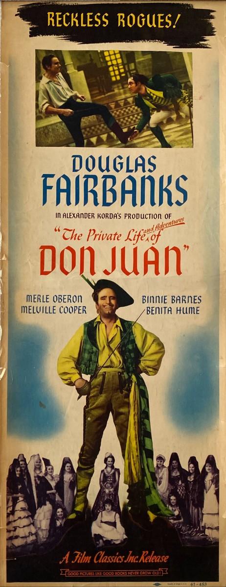 The Private Life of Don Juan 1947 original vintage insert card ...