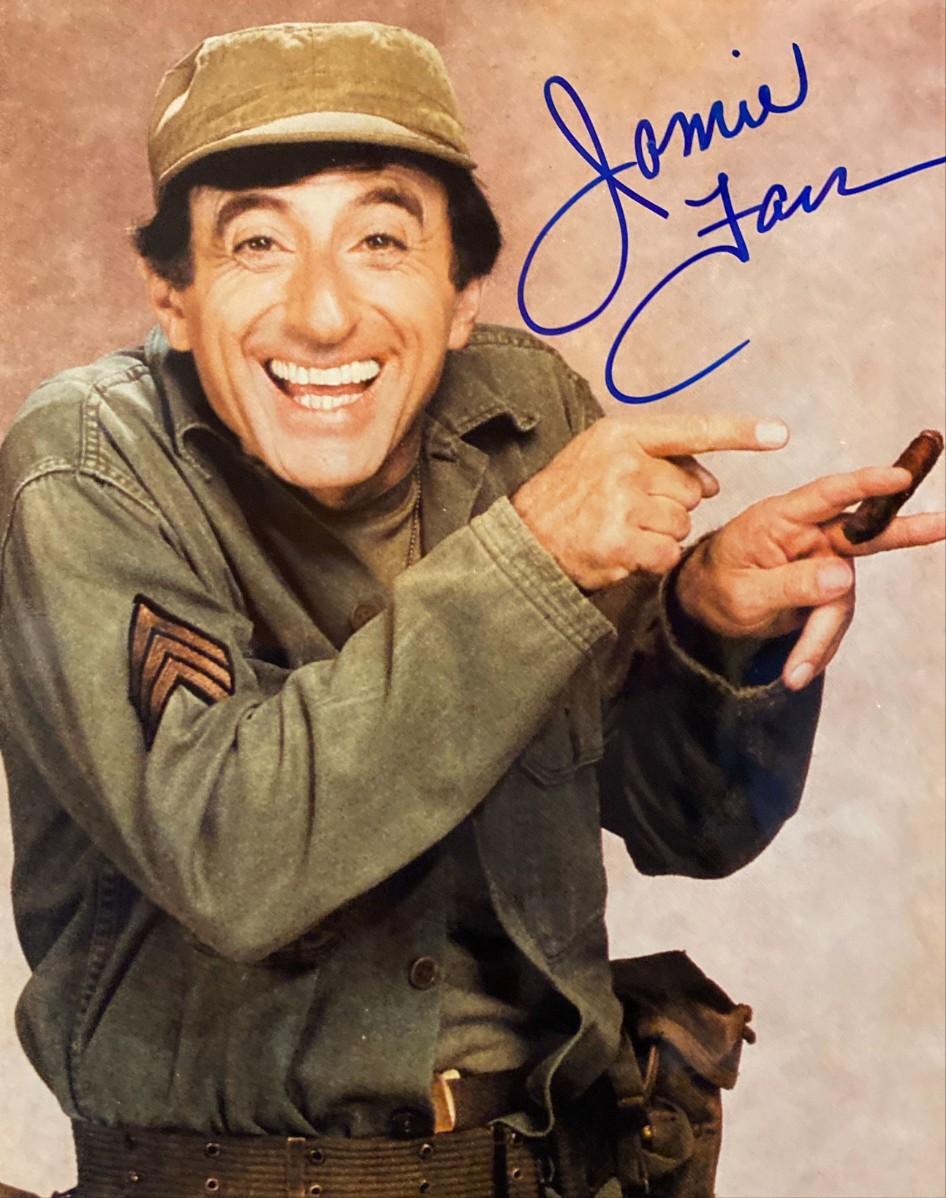 M*A*S*H Jamie Farr signed photo | EstateSales.org