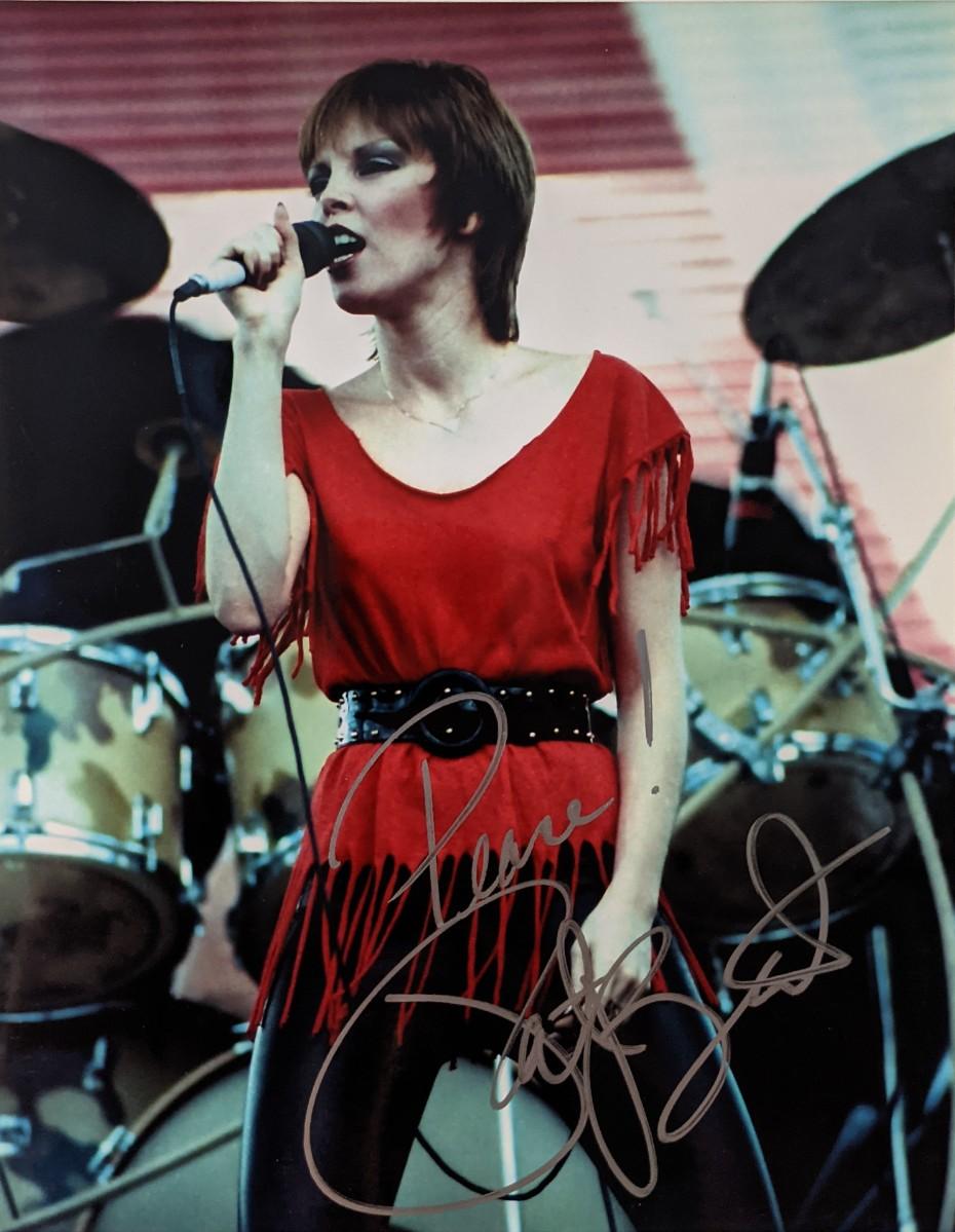 Pat Benatar signed photo | EstateSales.org