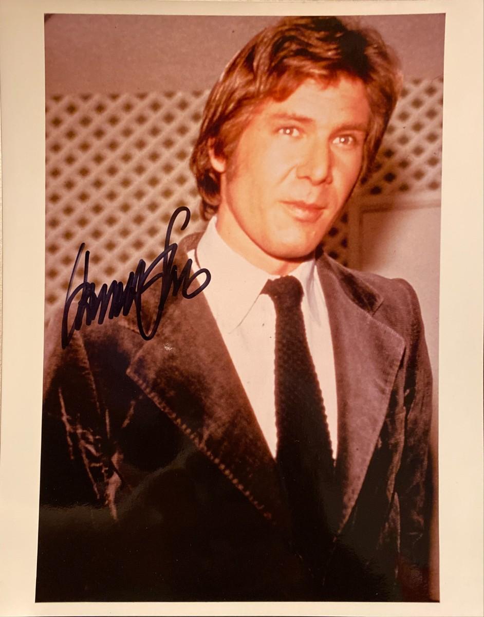 Harrison Ford signed photo | EstateSales.org