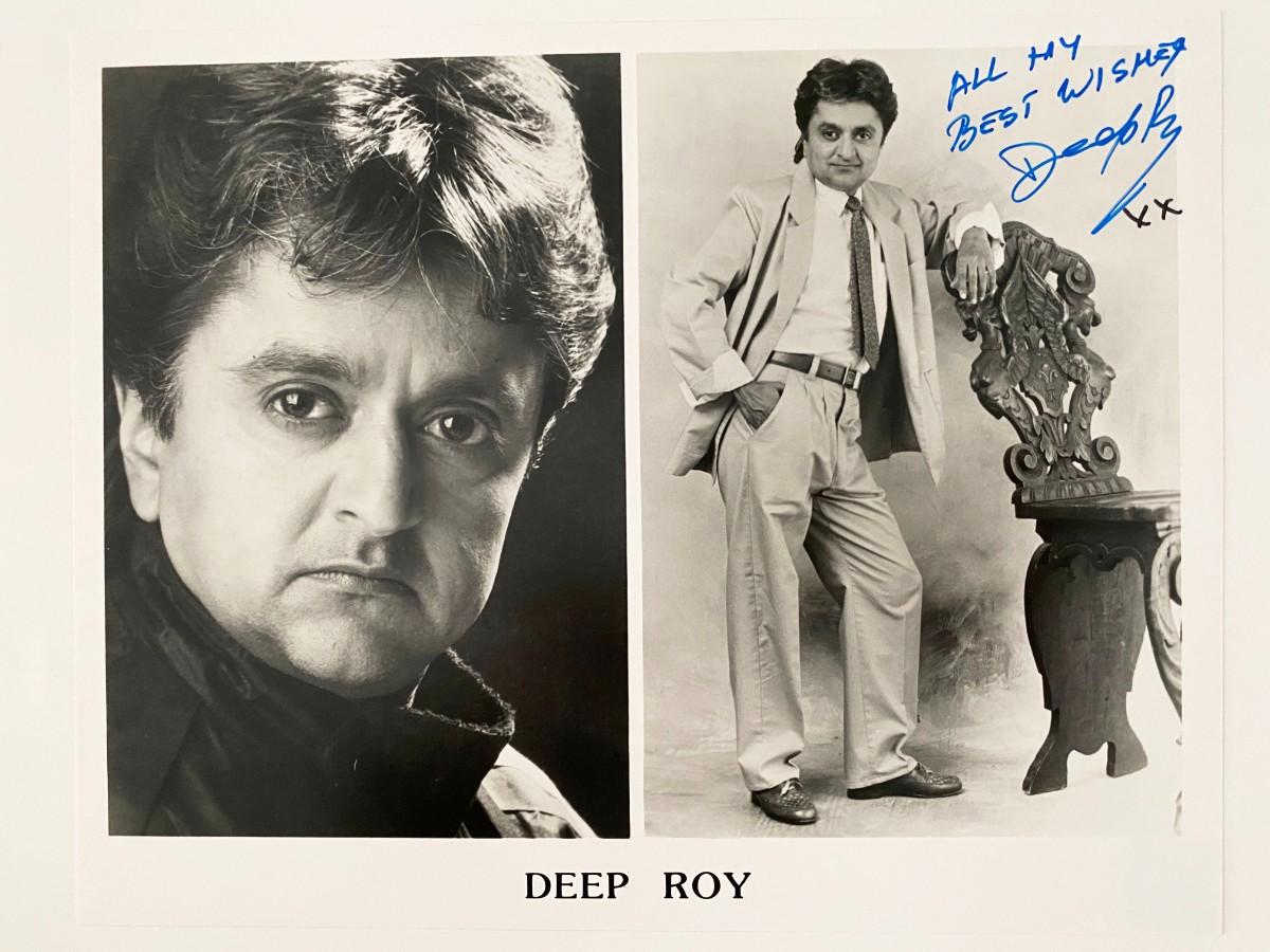 Deep Roy signed photo | EstateSales.org