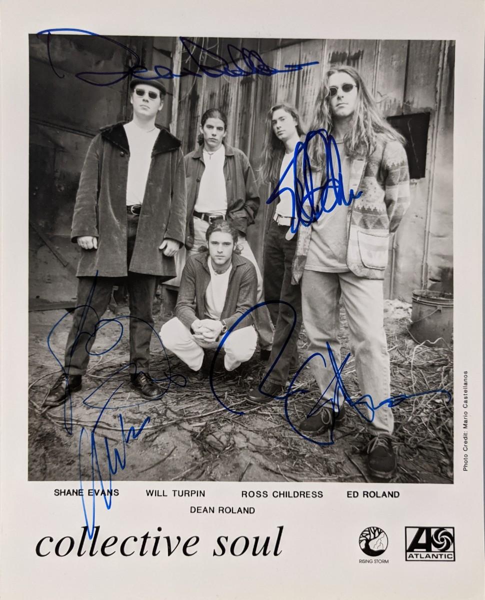 Collective Soul band signed photo | EstateSales.org