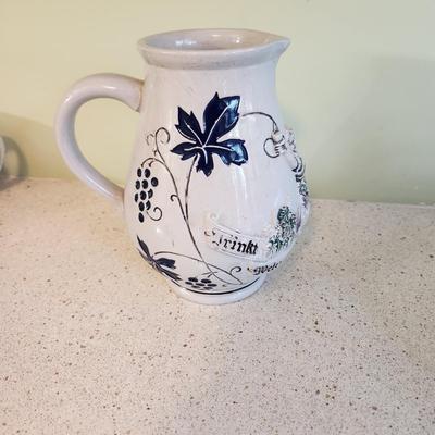 Made in Germany wine beer stein Pitcher | EstateSales.org